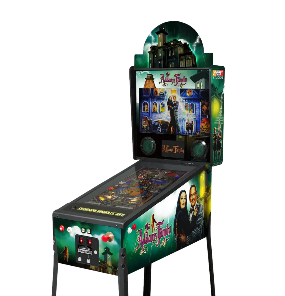 Legends Pinball AtGames - Flipper 4K - Famille Addams – KING ARCADE